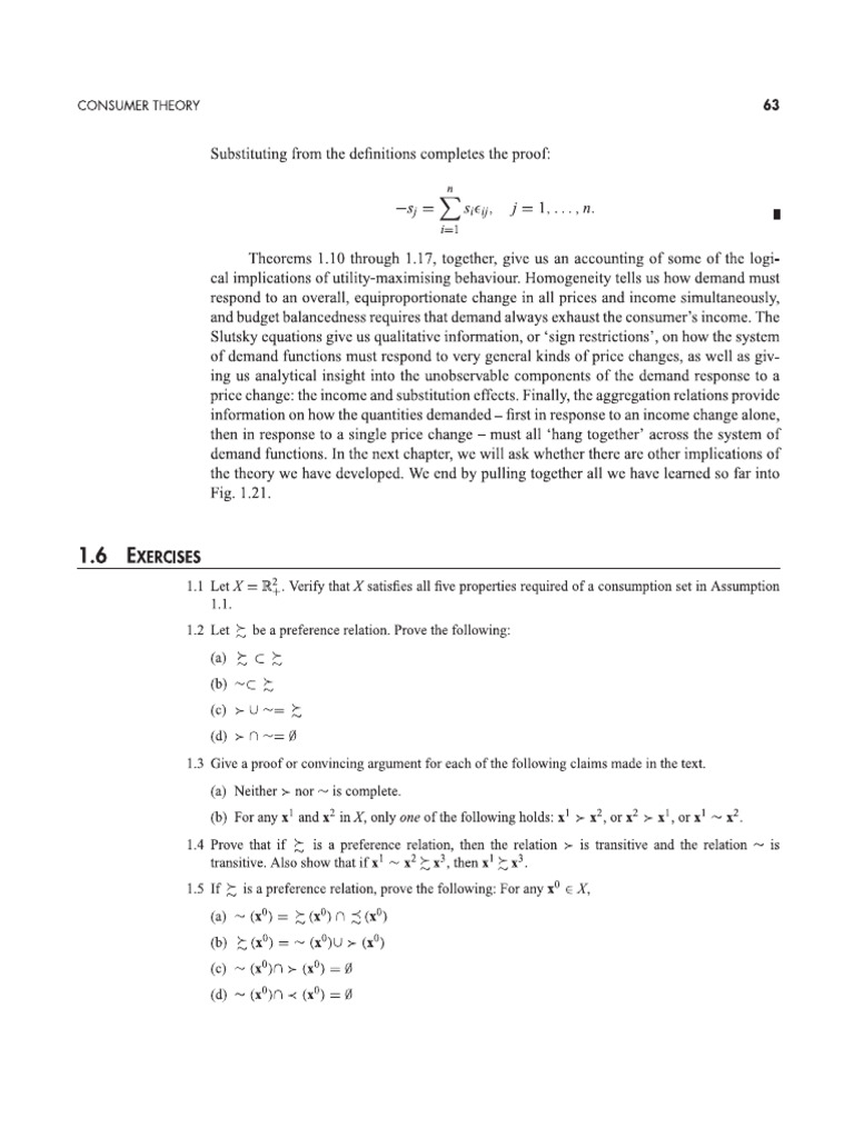 Exercises Book CHP 1 | PDF