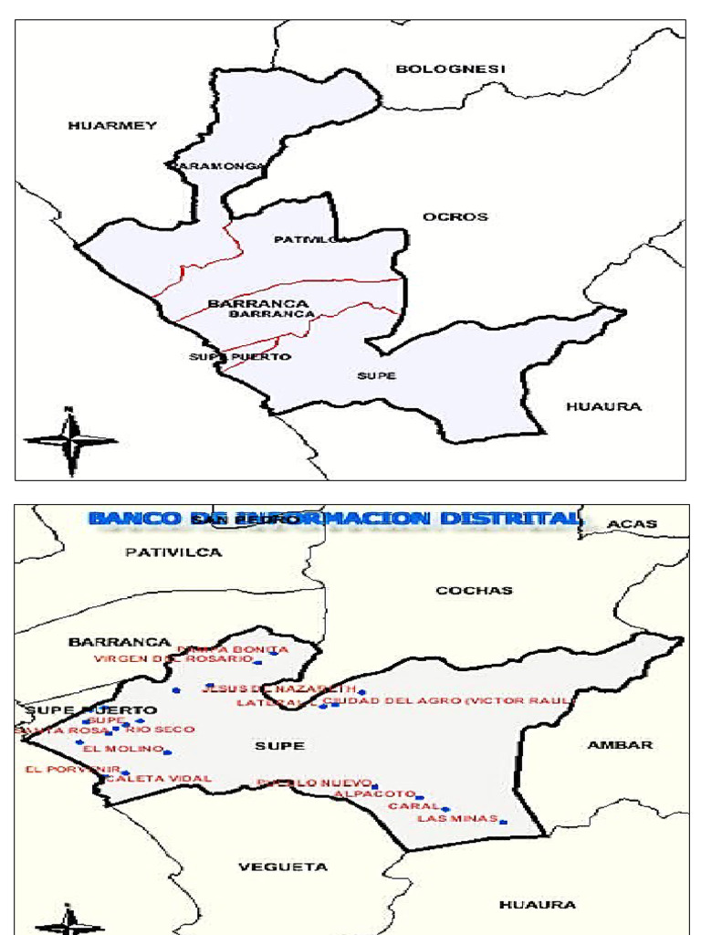 Mapa de Supe | PDF