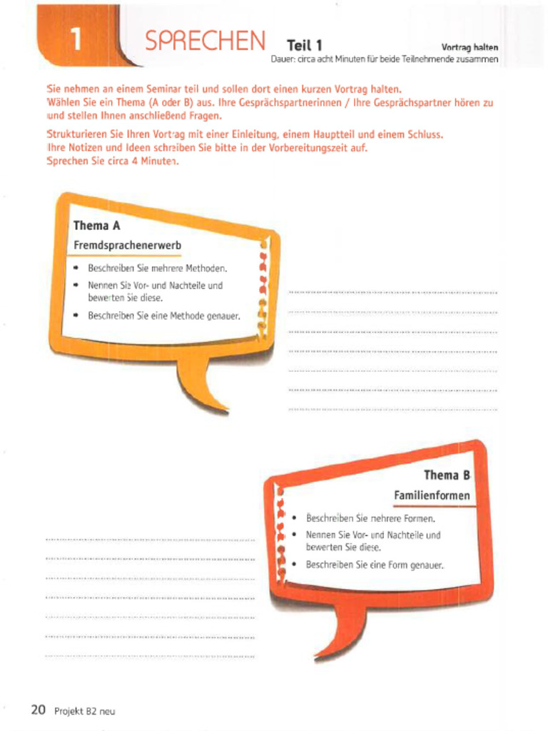 B2 Sprechen P1 | PDF