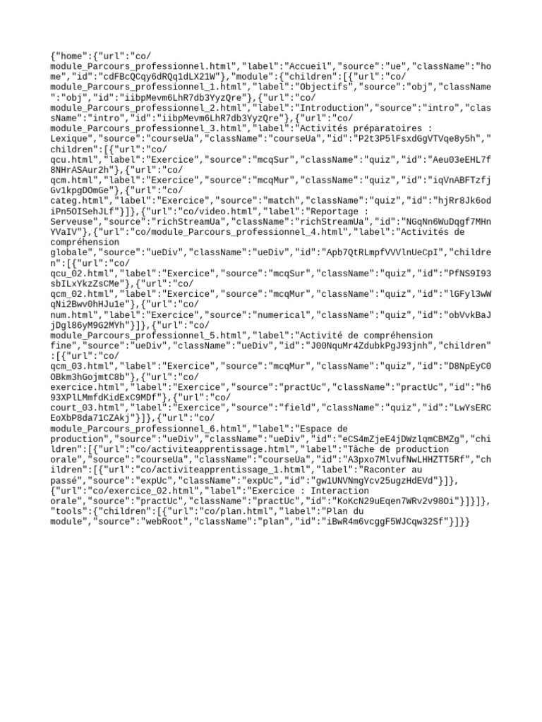 Module Parcours Professionnel | PDF | Ordinateurs