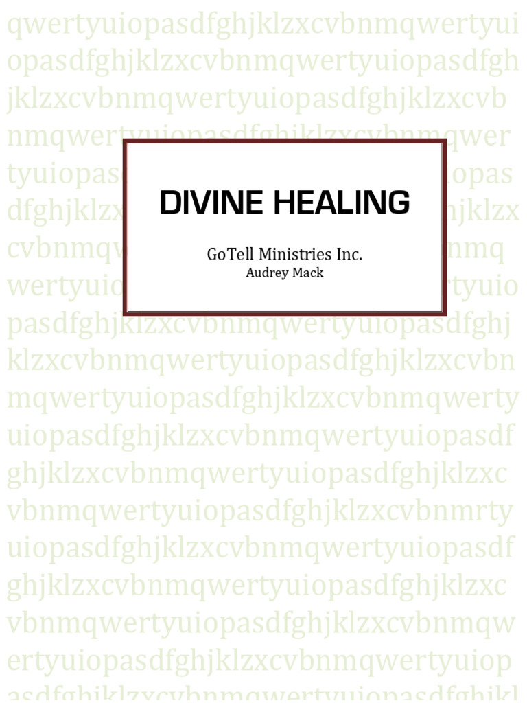 Healing Course | PDF