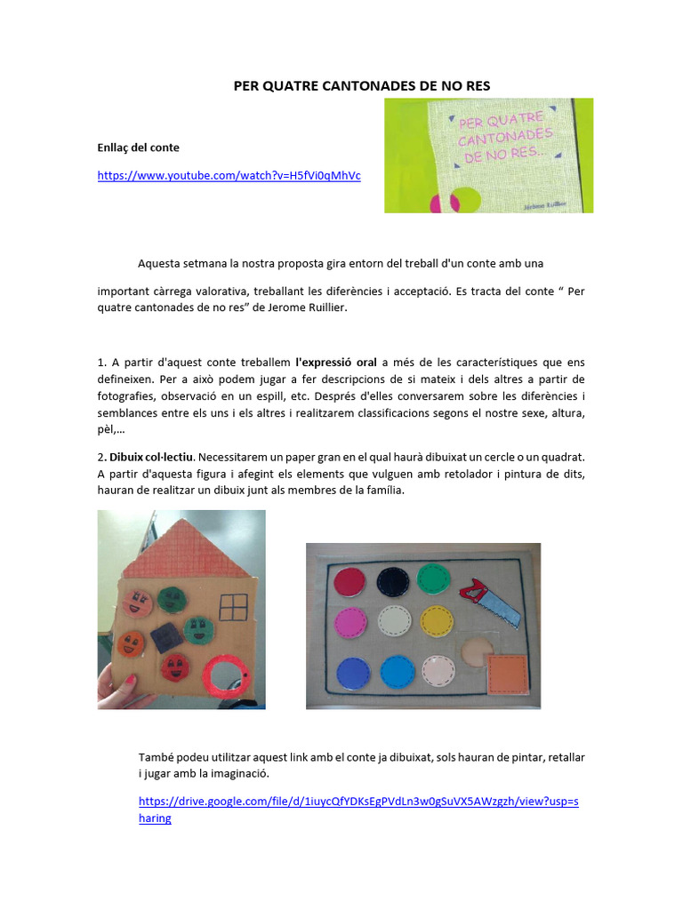 Per Quatre Cantonades de No Res | PDF