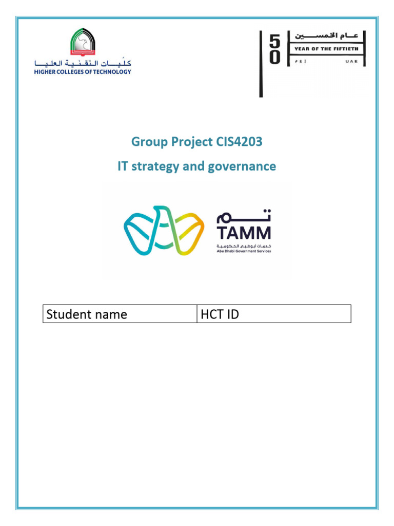 TAMM Project Final | PDF