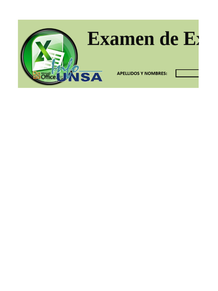 Examen #01 | PDF