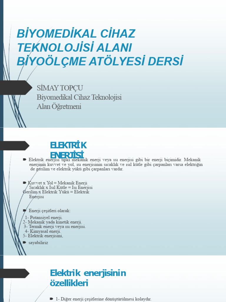 Biyo Ölçme | PDF