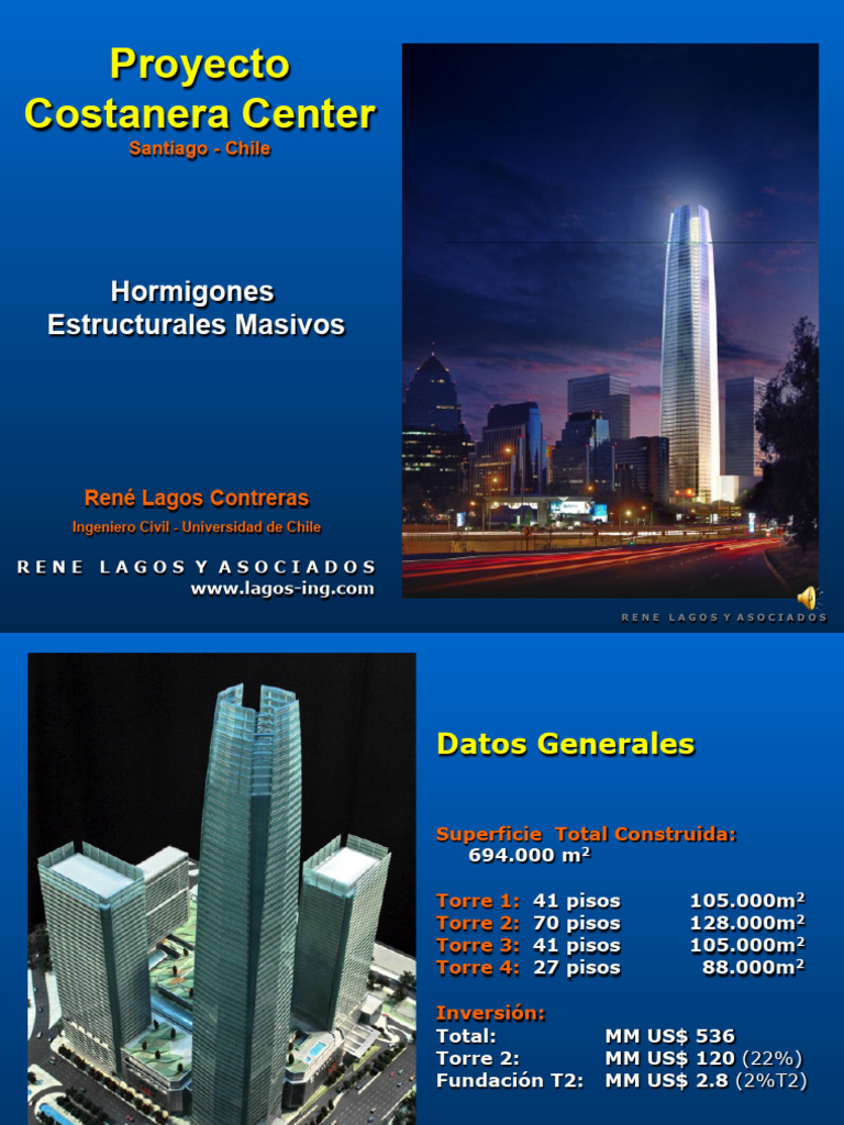 Proyecto Costanera Center Santiago - Chile | PDF