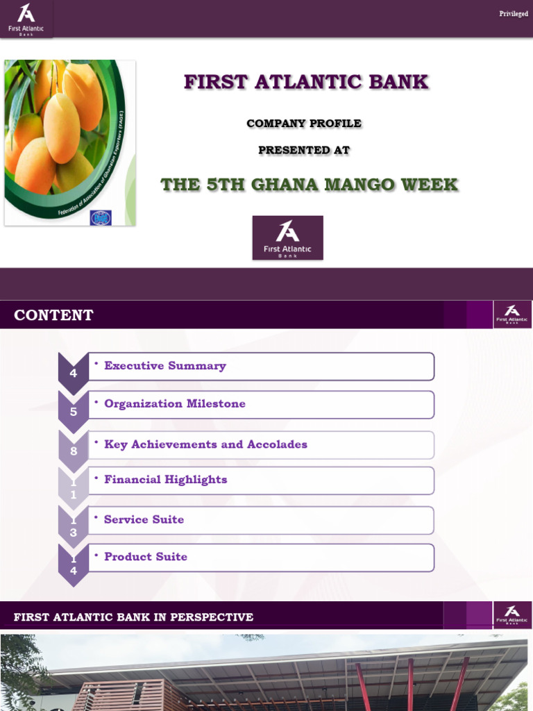 Fab Proposal - Ghana Mango 2 | PDF | Accra | Banks