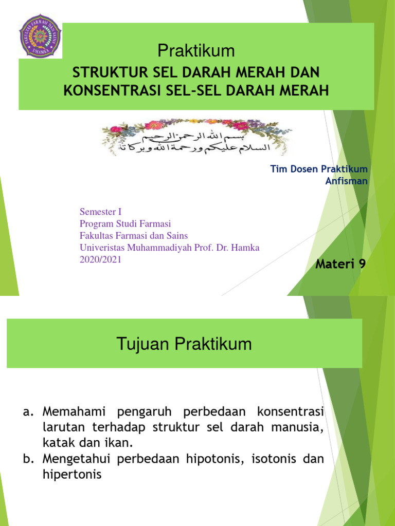 Struktur Sel Darah Merah Dan Konsentrasi Sel-Sel Darah Merah | PDF Struktur Sel Darah Merah Dan Konsentrasi Sel-Sel Darah Merah | PDF