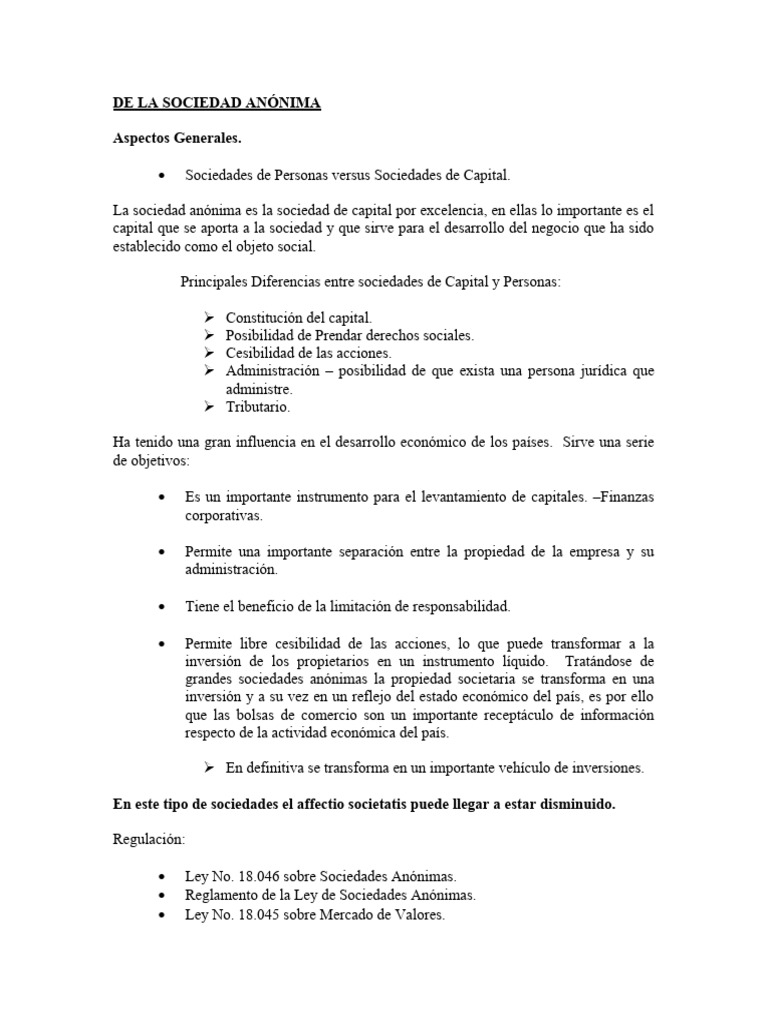 Sociedad Anonima 15 04 2019 | PDF | Sociedad de responsabilidad ... Sociedad Anonima 15 04 2019 | PDF | Sociedad de responsabilidad ...