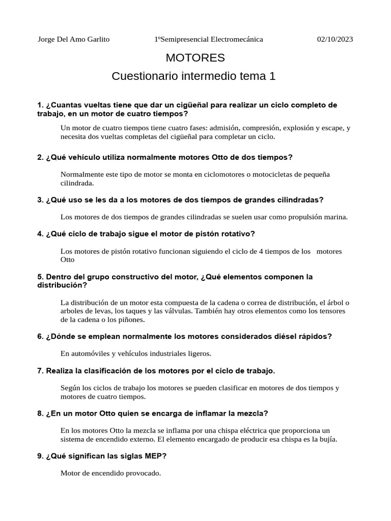Cuestionario Intermedio UD 1 | PDF