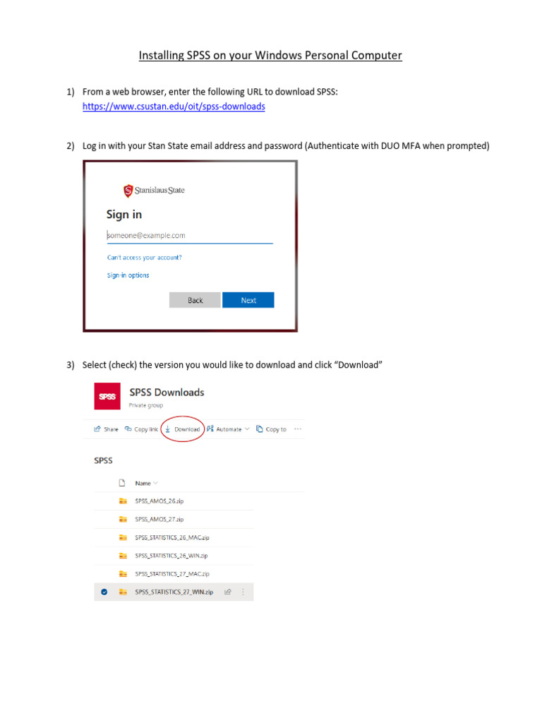 Spssinstallationwindows | PDF | Computers