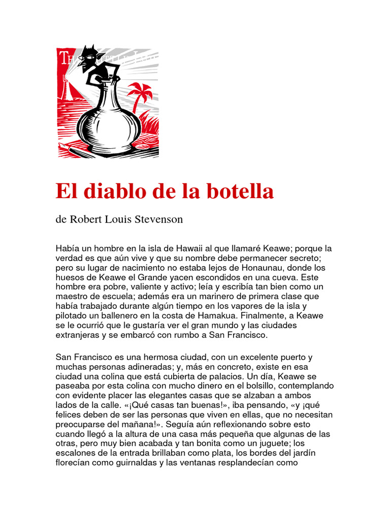 El diablo de la botella | PDF | Dólar de los Estados Unidos