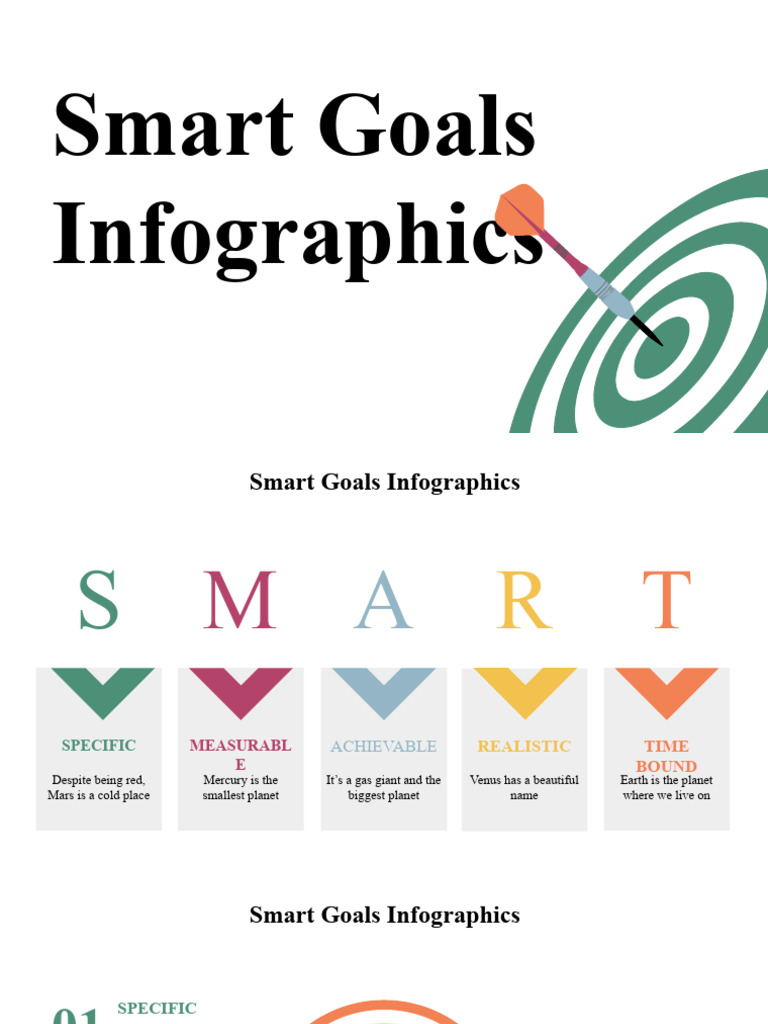 Smart Goals Infographics by Slidesgo | PDF