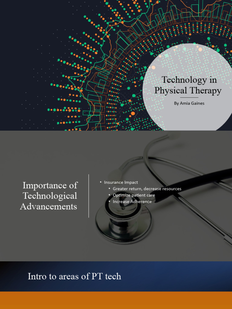 Technology in Physical Therapy Inservice | PDF | Physical Therapy ...