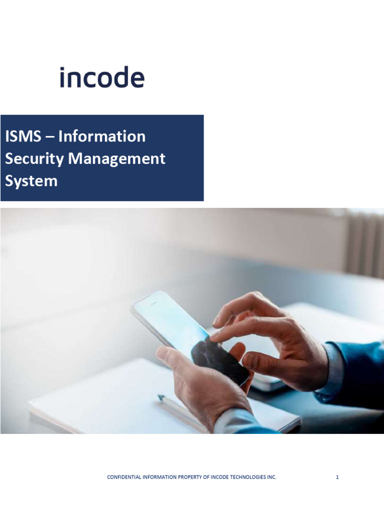 InCode Information Security Management System | PDF