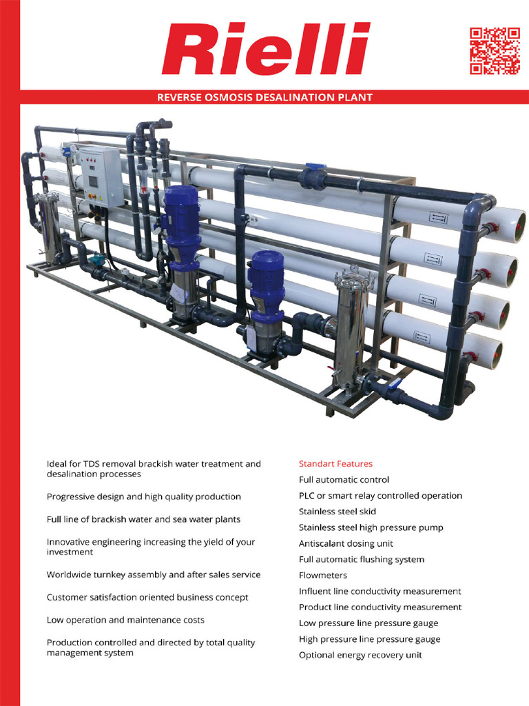 EN Rielli Reverse Osmosis | PDF