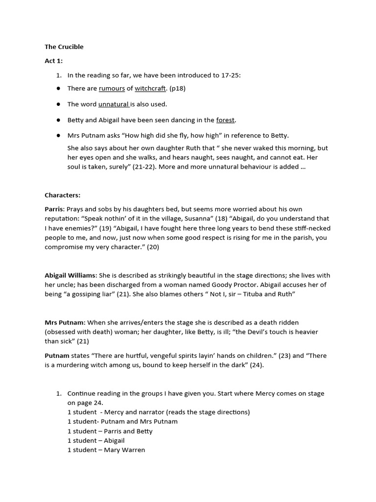 The_Crucible_Act_1 | PDF