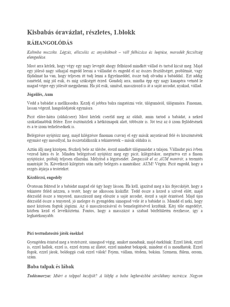 Kisb Órav Képz Részl 1 Blokk-2 | PDF