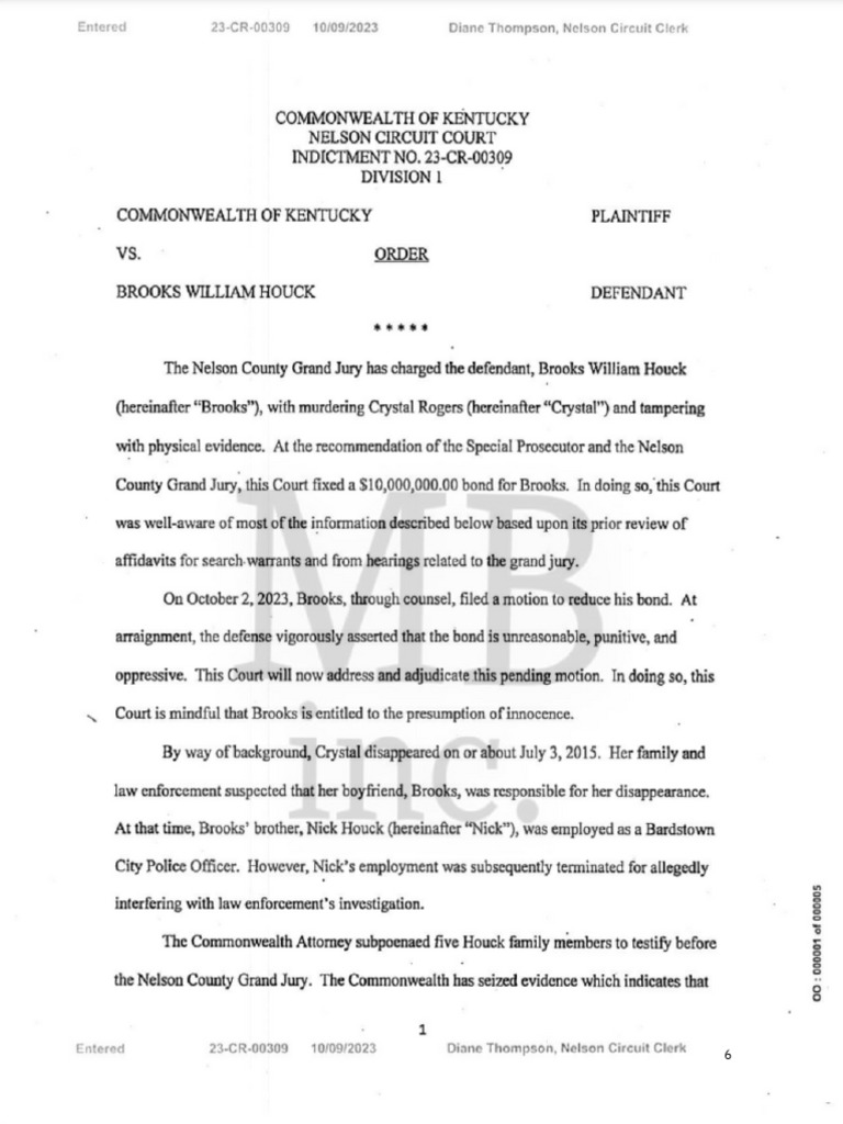 Brooks Houck Documents | PDF