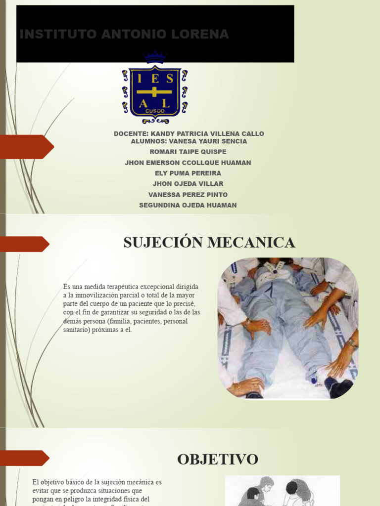 SUJECION MECANICA | PDF