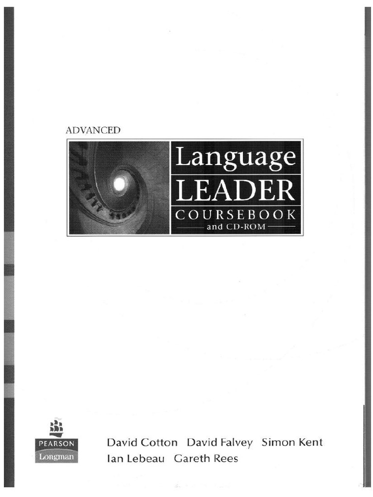 Language Leader Advanced Coursebook LONGMAN | PDF