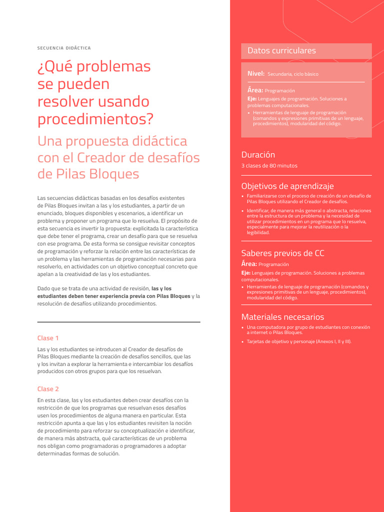 SD Desafio Pilas Bloques | Descargar gratis PDF | Plan de estudios ... SD Desafio Pilas Bloques | Descargar gratis PDF | Plan de estudios ...