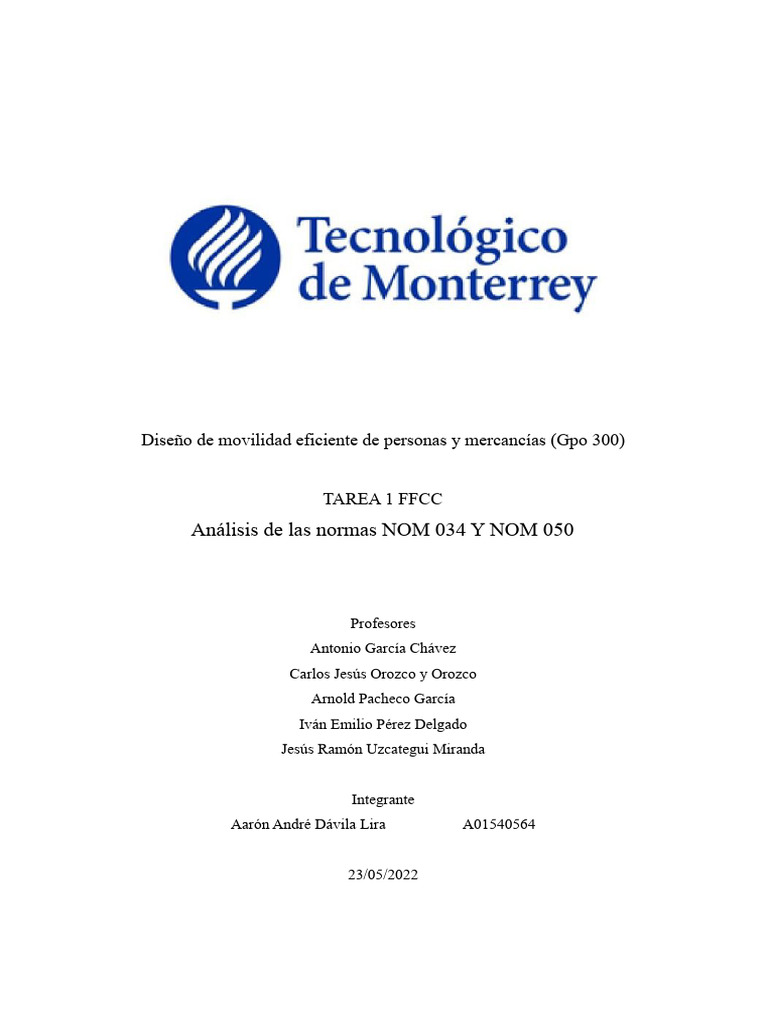 Tarea 1 Ffcc-Aadl-A01540564 | PDF