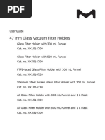 Vacuum Filtration with Buchner Funnel | PDF | Filtration | Unit Operations