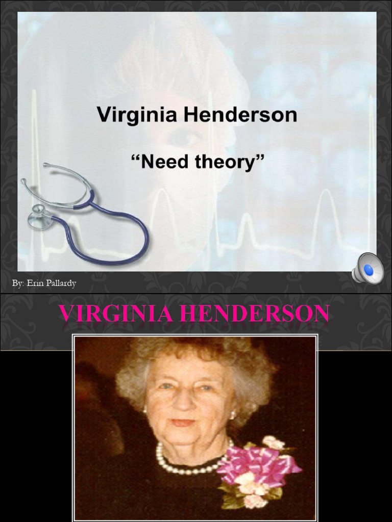 Virginia Henderson | PDF | Health Sciences | Health Care