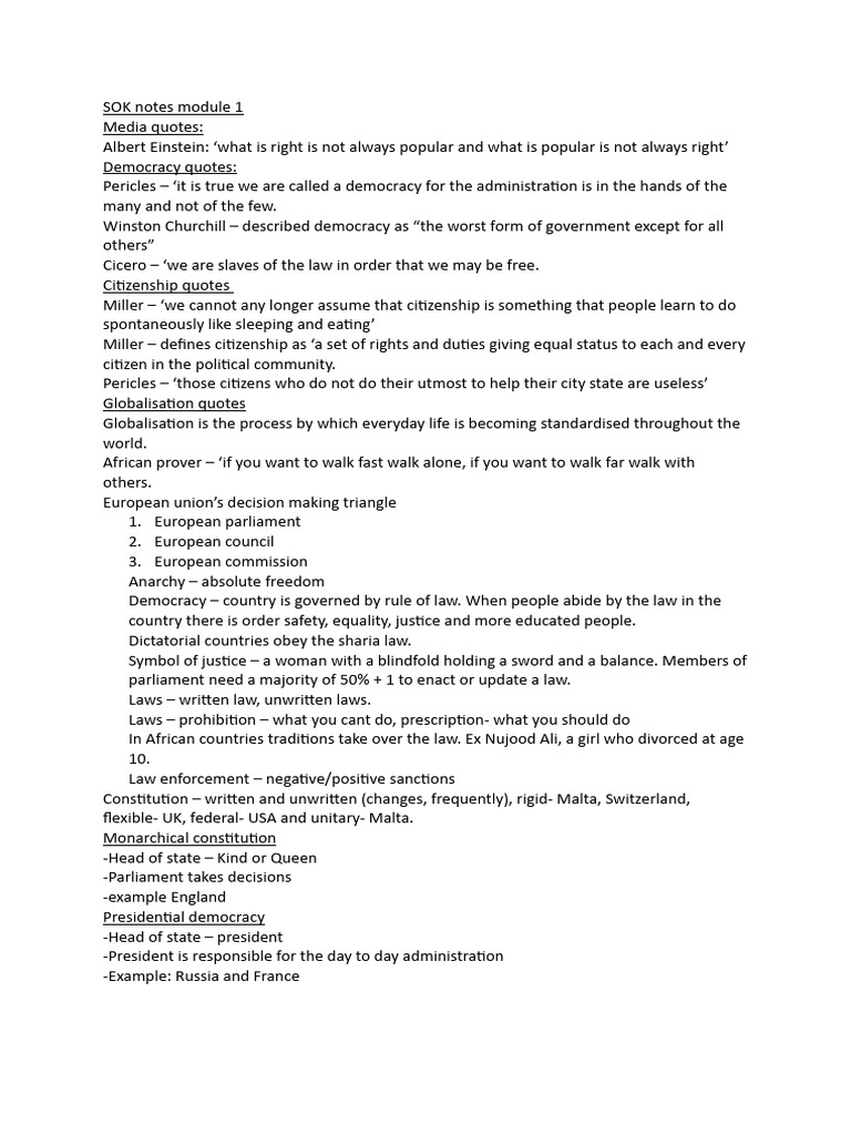 SOK Notes Module 1 | PDF SOK Notes Module 1 | PDF