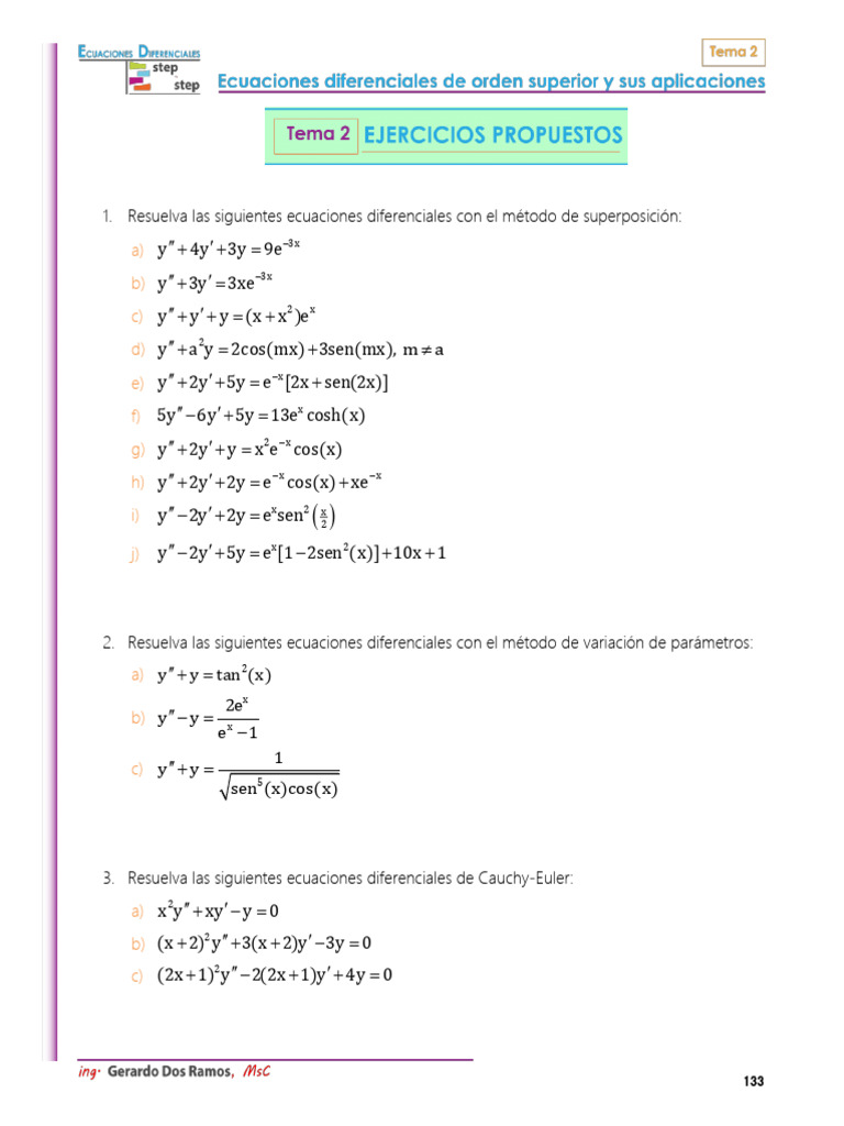 Guia Tema 2 | PDF | Ecuaciones | Objetos matemáticos Guia Tema 2 | PDF | Ecuaciones | Objetos matemáticos