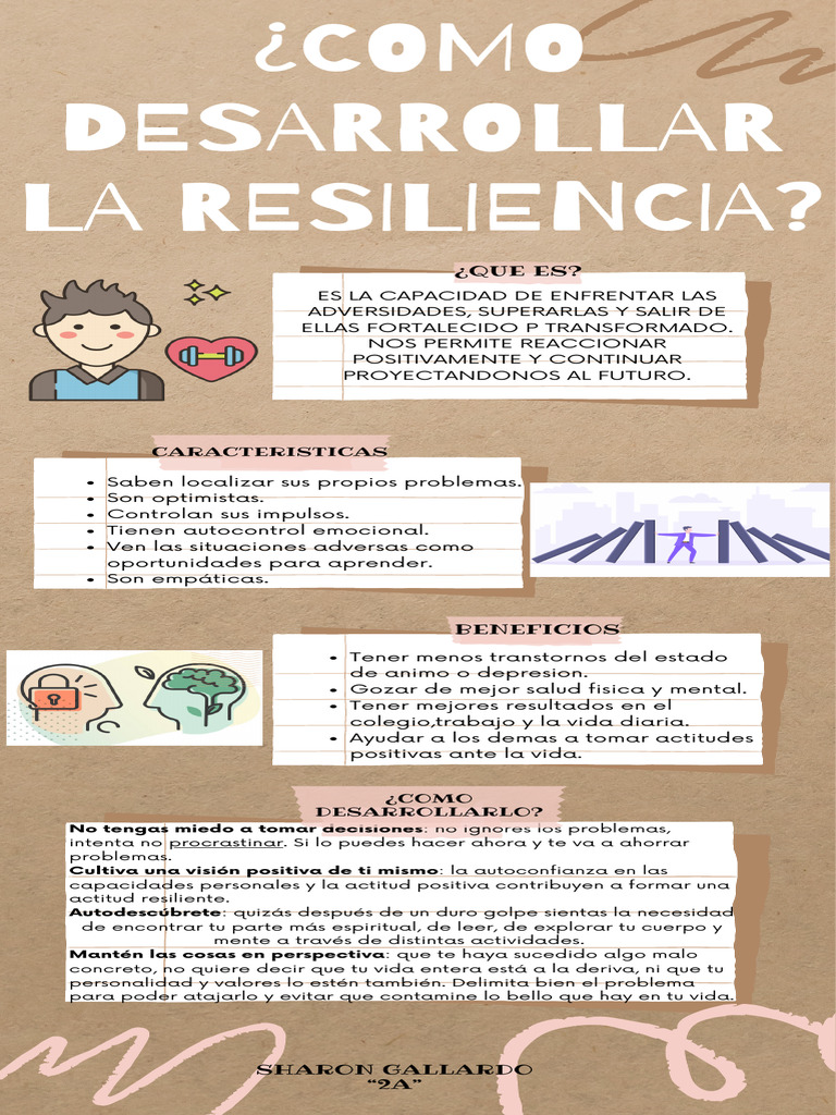 ¿Como Desarrollar La Resiliencia | PDF