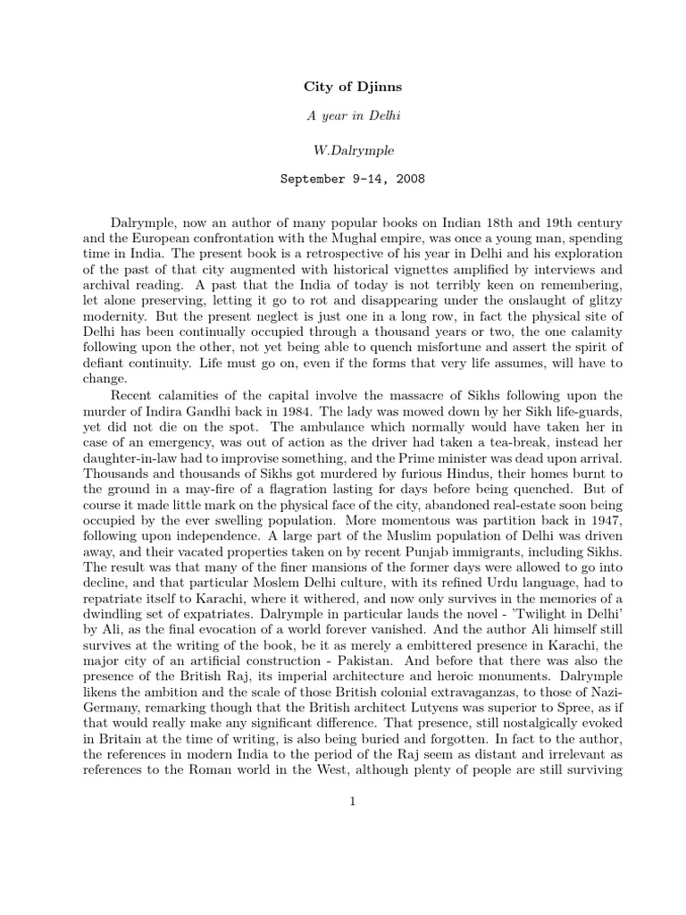 Delhi Pdf