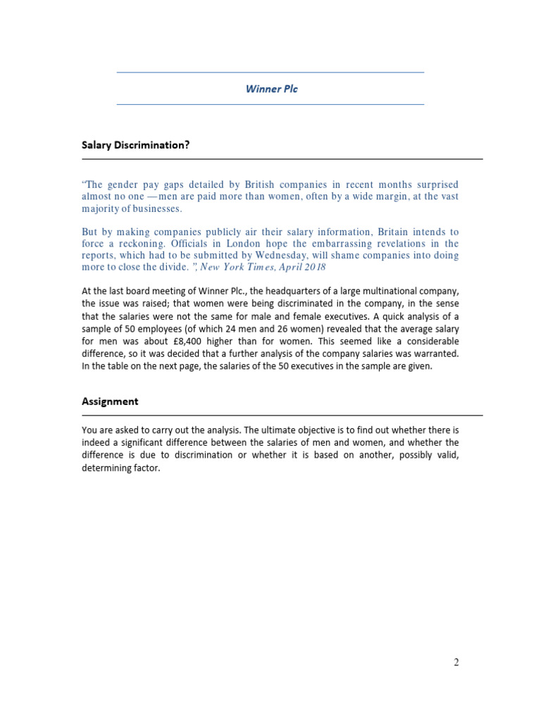 Assignment | PDF