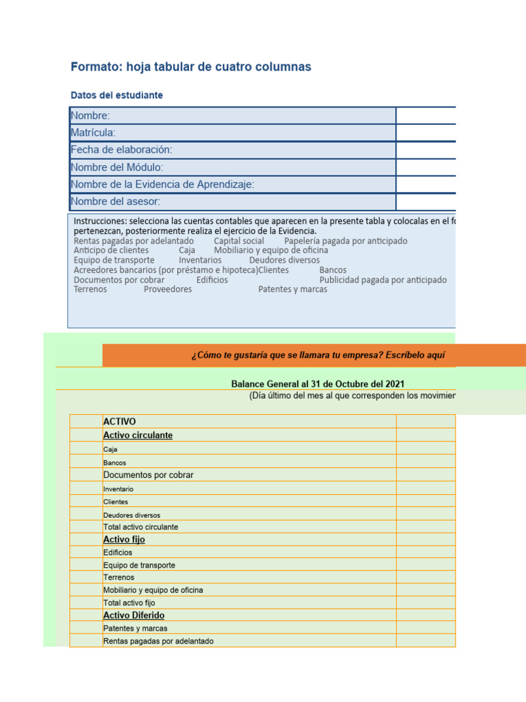 Rueda Sofia Balance | PDF | Contabilidad | Bancos