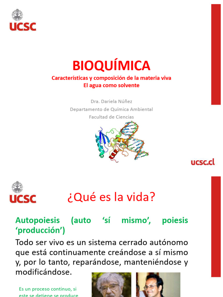Bioquímica 2 Caract. Composición Materia Viva - Compressed | PDF | Biología Celular) | Polaridad ...