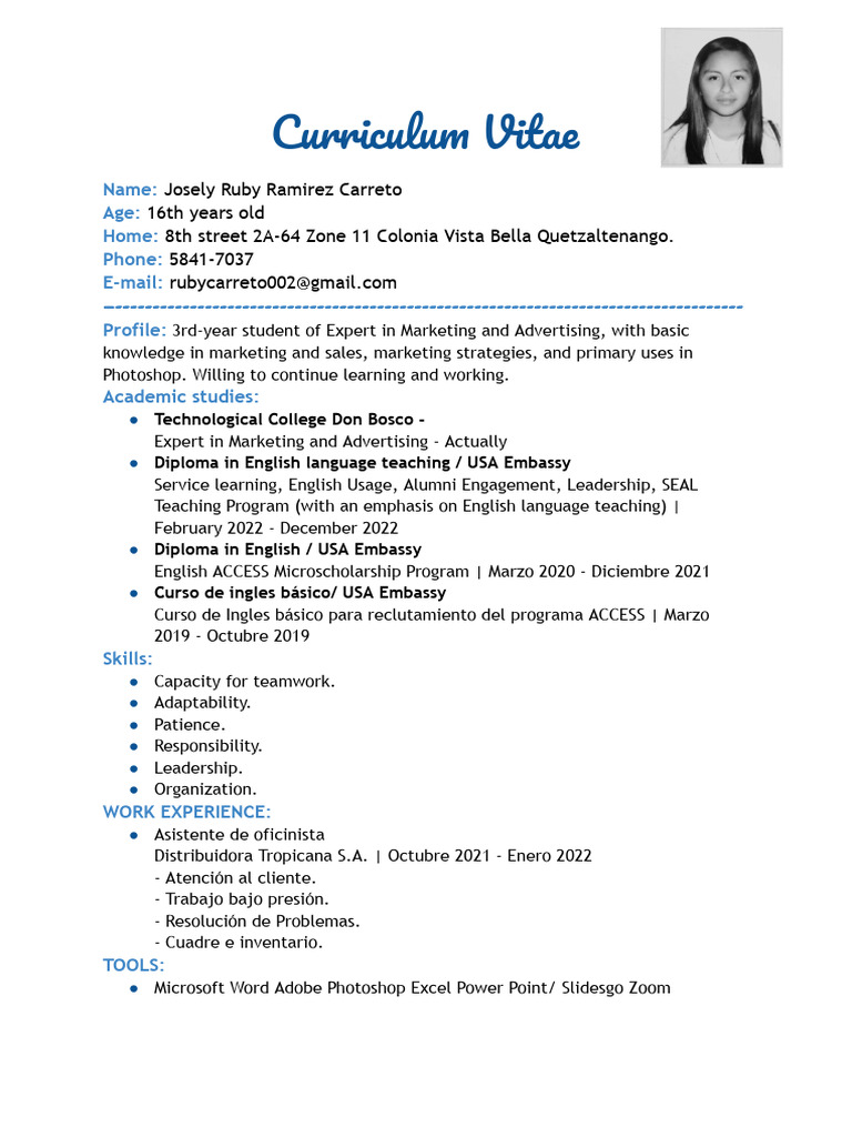 Curriculum Vitae - English | PDF Curriculum Vitae - English | PDF