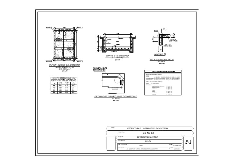 Cisterna Pavco Final | PDF | edificio | Diseño