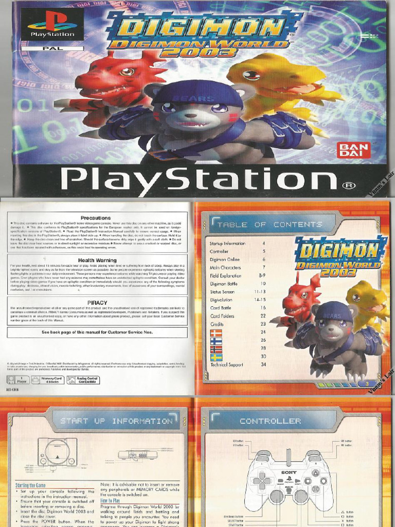 Digimon World 3 | PDF
