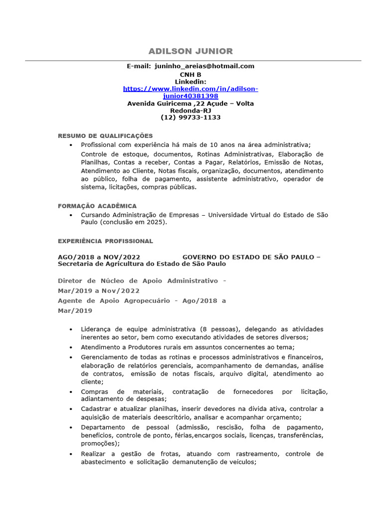 ADILSON JUNIOR VR 4 | PDF