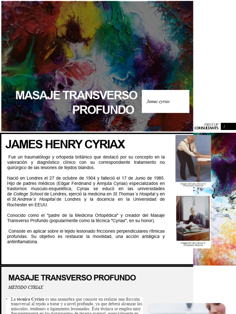 Cyriax Masaje Transverso Profundo | PDF | Rodilla | Tobillo