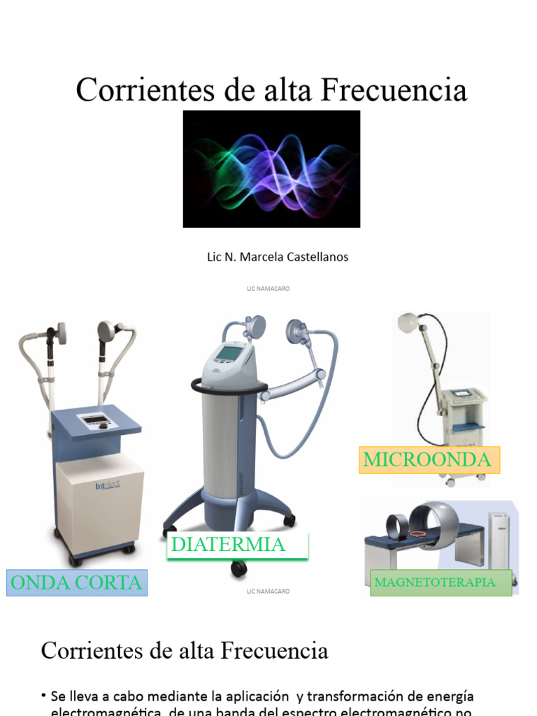 Corrientes de Alta Frecuencia | PDF
