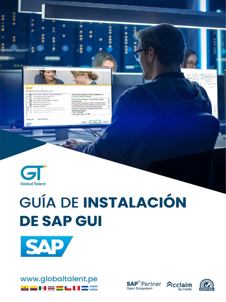 Guía de Instalación de Sap Gui | PDF