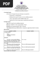 5Es-Detailed-Lesson-Plan Science 5 - W2 | PDF | Time | Lesson Plan