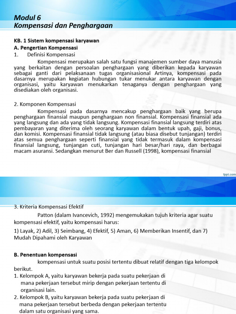 MSDM Kelompok 2 Modul 6-9 | PDF