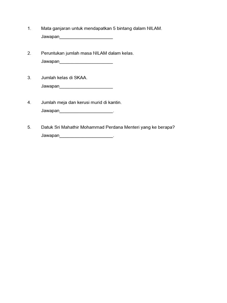 Soalan Explorace | PDF | Karier & Perkembangan | Bisnis