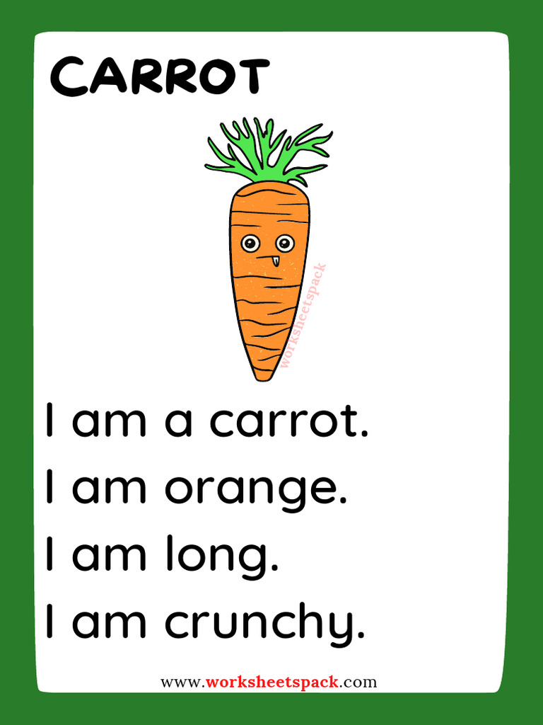 Vegetables Reading Comprehension - Compressed | Download Free PDF ...