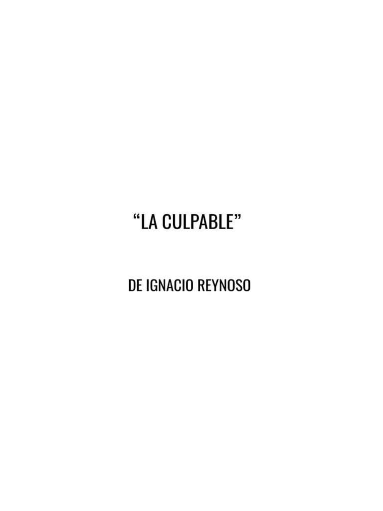 “LA CULPABLE” | PDF