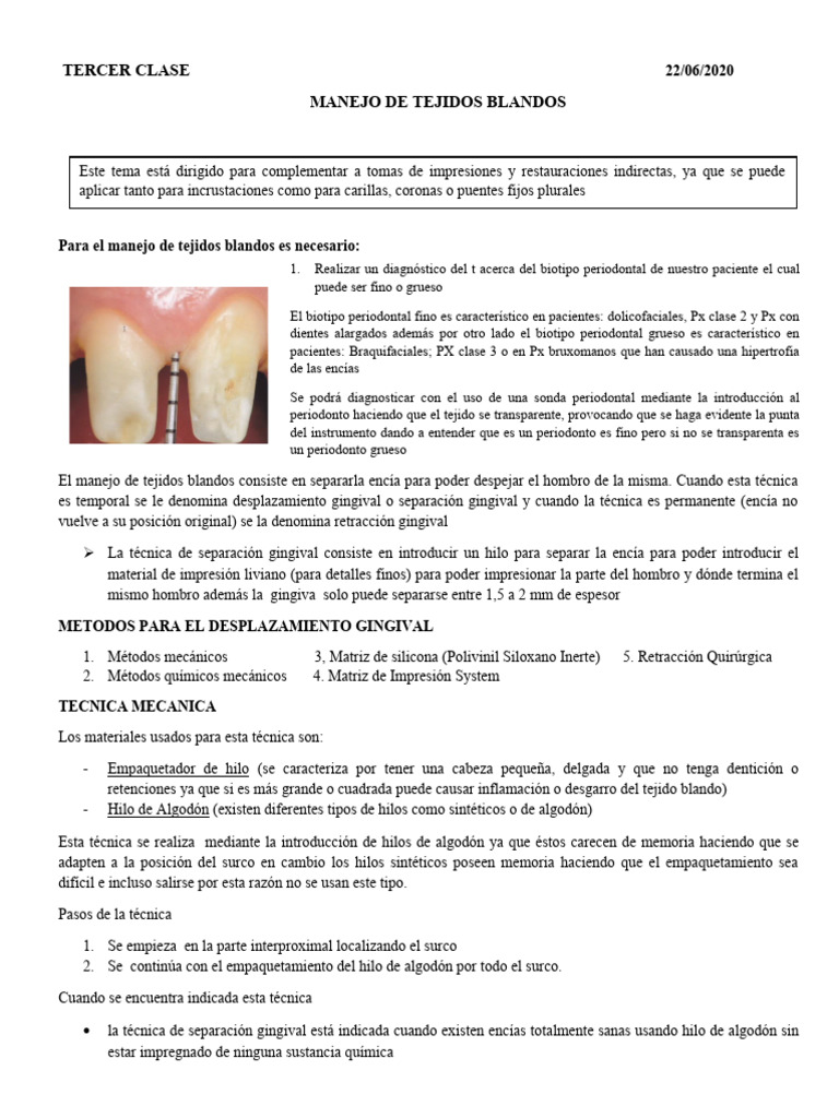 Manejo de Tejidos Blandos | PDF | Medicina CLINICA | Especialidades Medicas