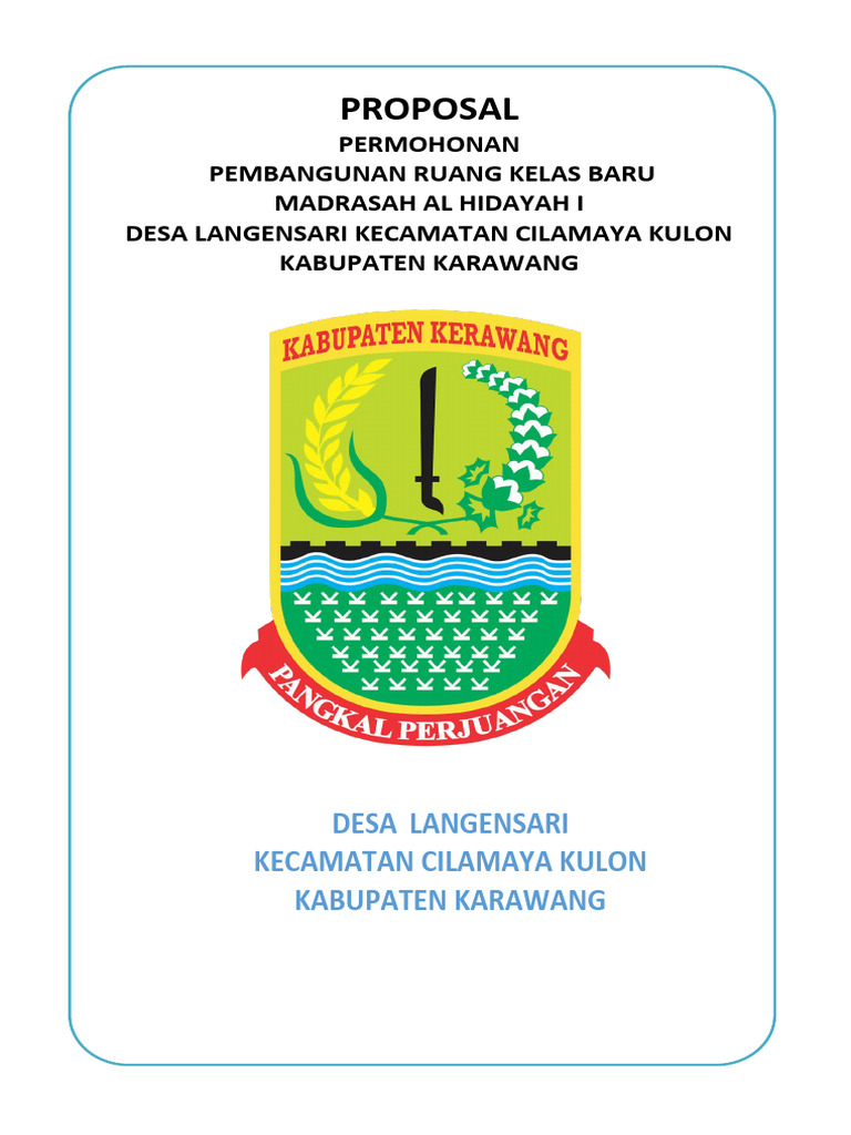 Contoh Proposal RKB | PDF